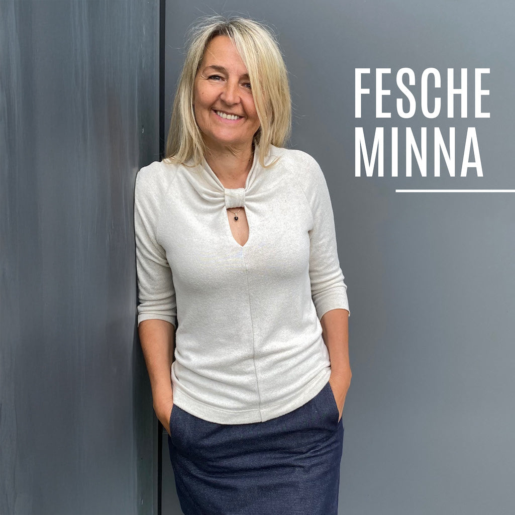 Die fesche Minna | Nähanleitung – echt Knorke